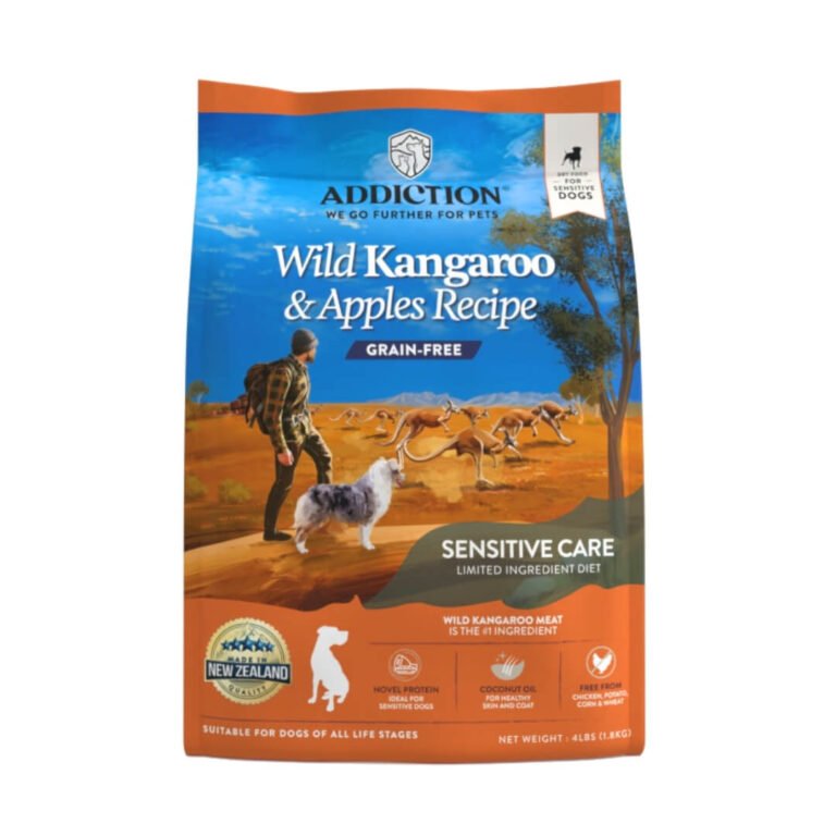 Addiction Wild Kangaroo & Apples Dry Dog Food - Pet Squad